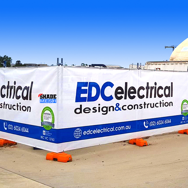 Temp fence printing & mesh banner site wraps, this is the factory to use.